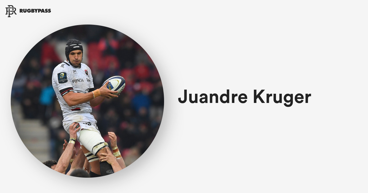 Juandre Kruger Rugby | Juandre Kruger News, Stats & Team | RugbyPass