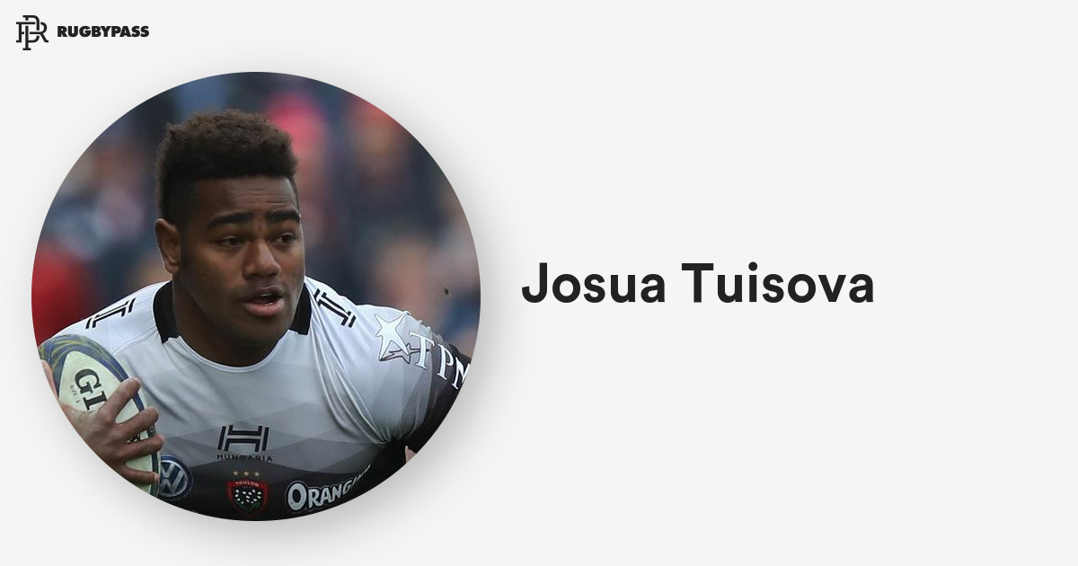 Josua Tuisova Rugby | Josua Tuisova News, Stats & Team | RugbyPass