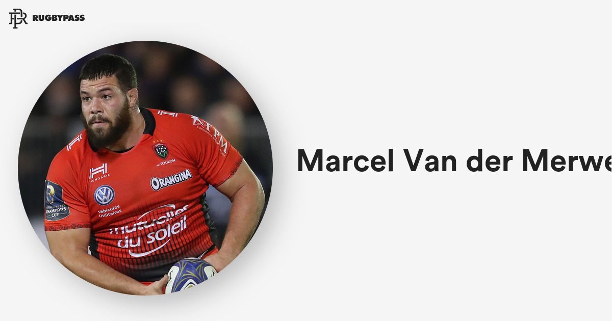 Marcel Van der Merwe Rugby | Marcel Van der Merwe News, Stats & Team ...