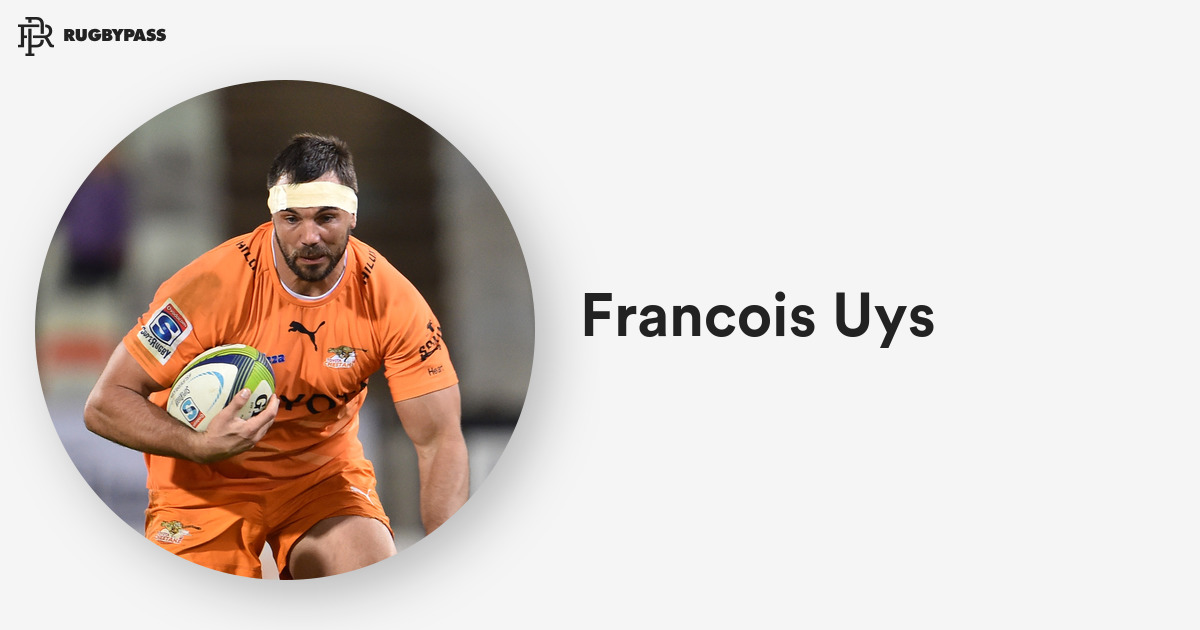 Francois Uys Rugby | Francois Uys News, Stats & Team | RugbyPass