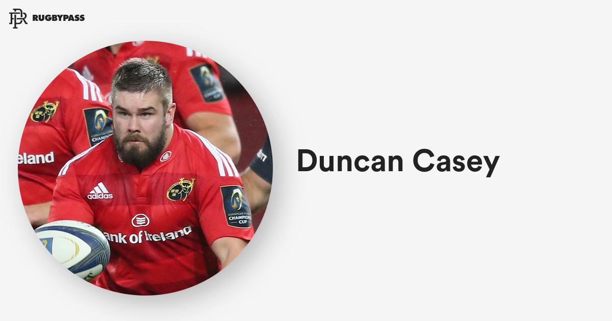 Duncan Casey Rugby | Duncan Casey News, Stats & Team | RugbyPass