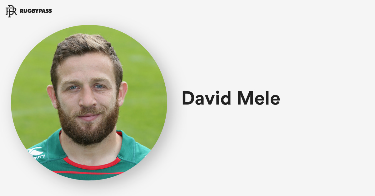 David Mele Rugby | David Mele News, Stats & Team | RugbyPass