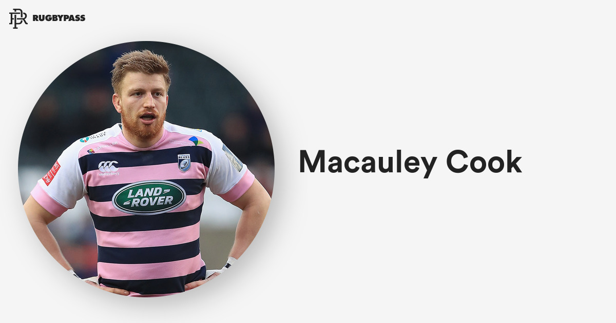 Macauley Cook Rugby | Macauley Cook News, Stats & Team | RugbyPass