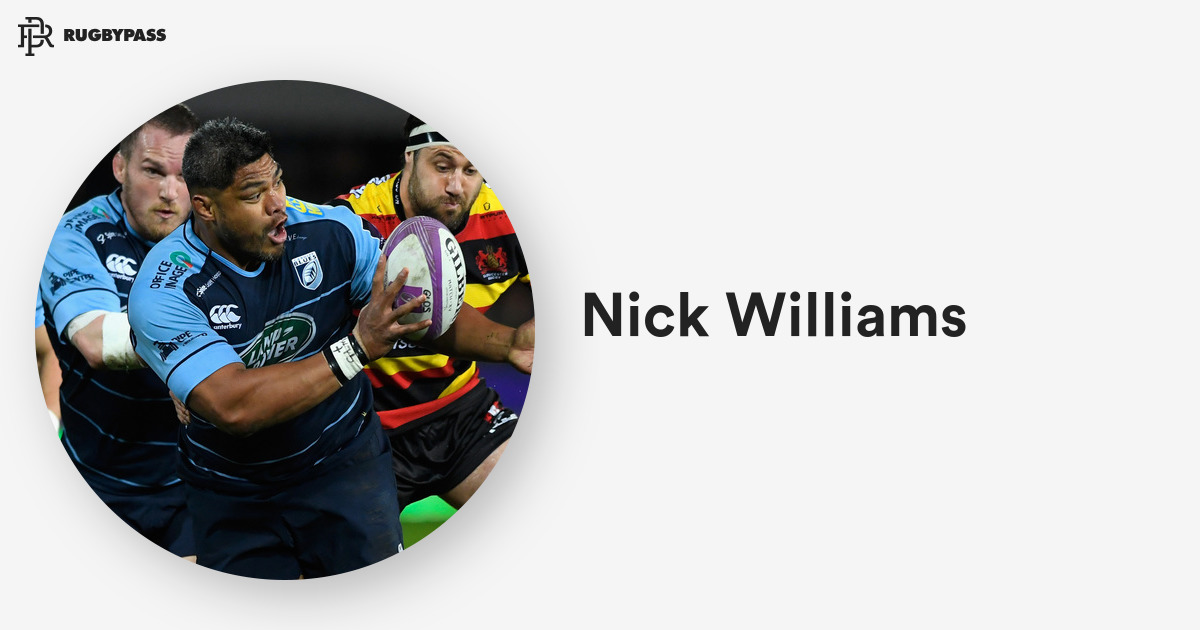 Nick Williams Rugby | Nick Williams News, Stats & Team | RugbyPass