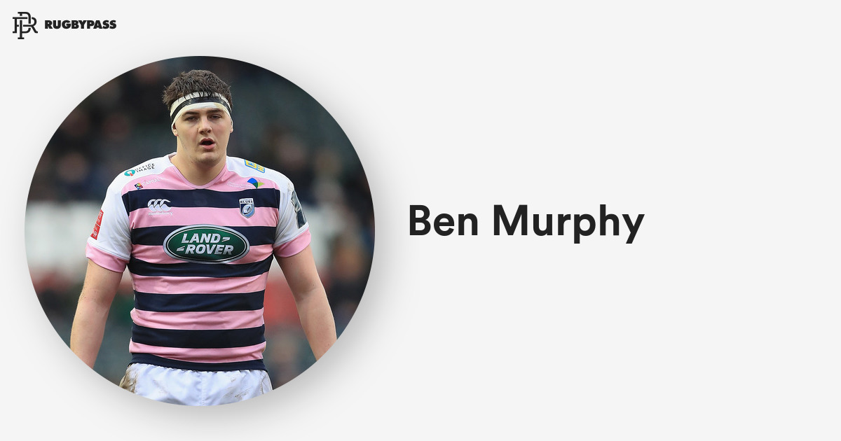 Ben Murphy Rugby | Ben Murphy News, Stats & Team | RugbyPass