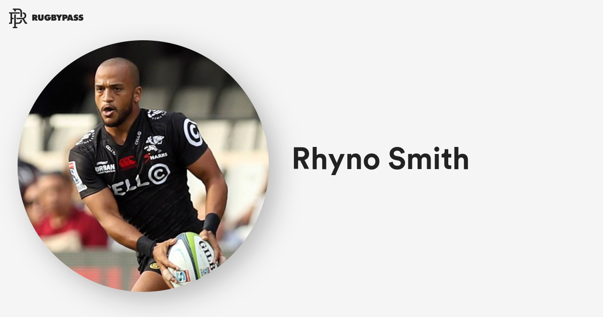Rhyno Smith Rugby | Rhyno Smith News, Stats & Team | RugbyPass