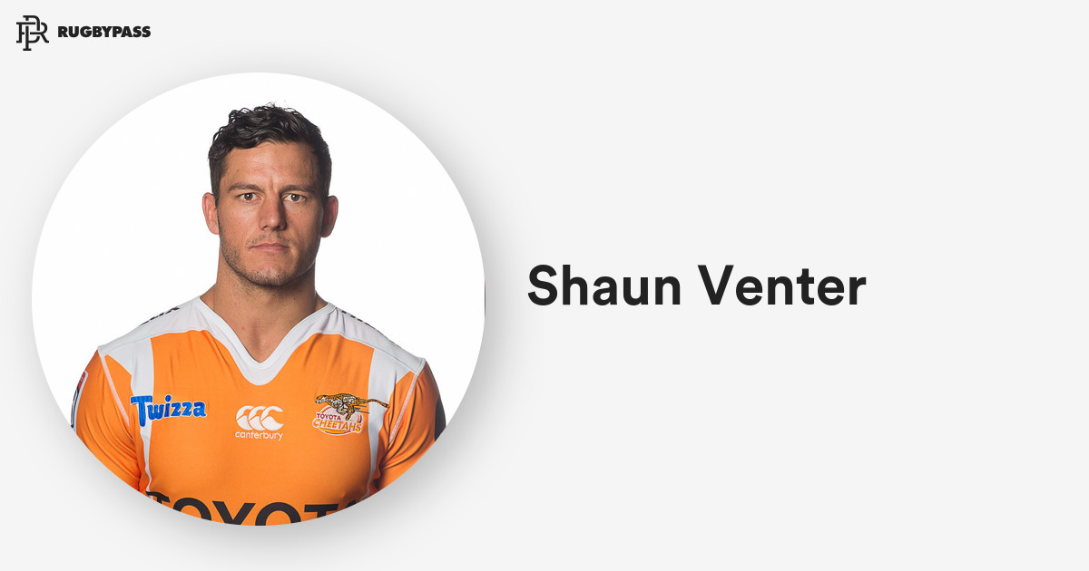 Shaun Venter Rugby | Shaun Venter News, Stats & Team | RugbyPass