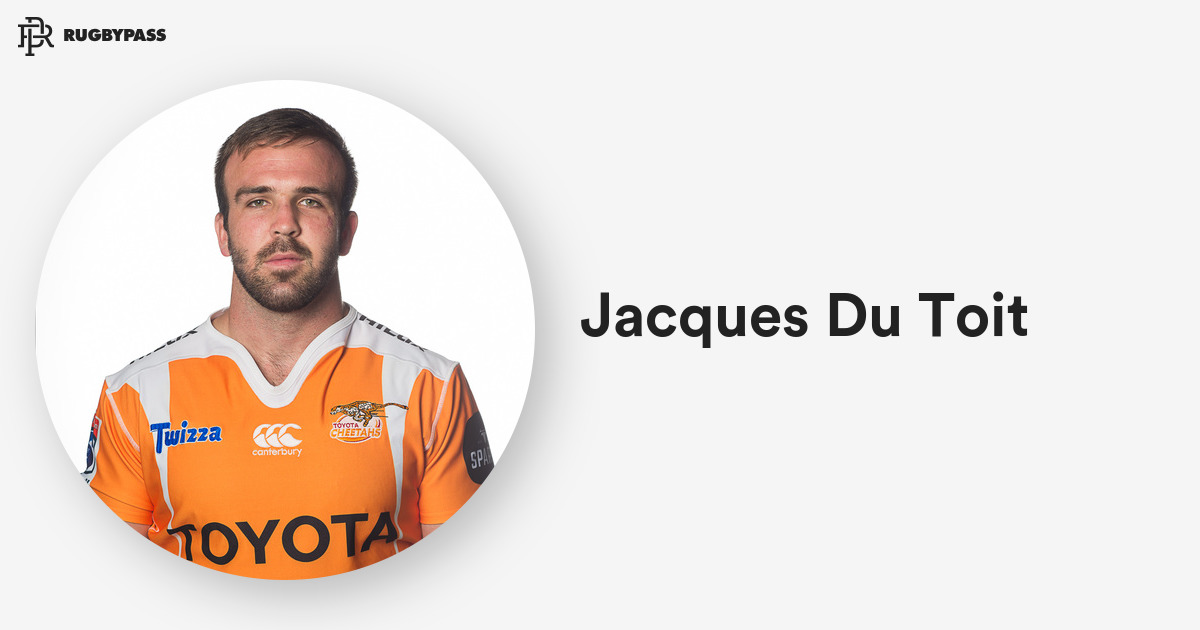 Jacques Du Toit Rugby | Jacques Du Toit News, Stats & Team | RugbyPass