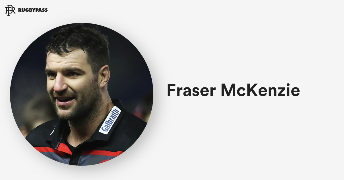 Fraser McKenzie Rugby | Fraser McKenzie News, Stats & Team | RugbyPass