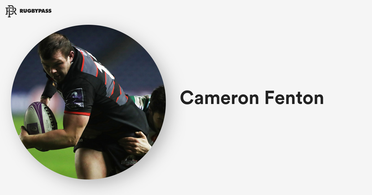 Cameron Fenton Rugby | Cameron Fenton News, Stats & Team | RugbyPass