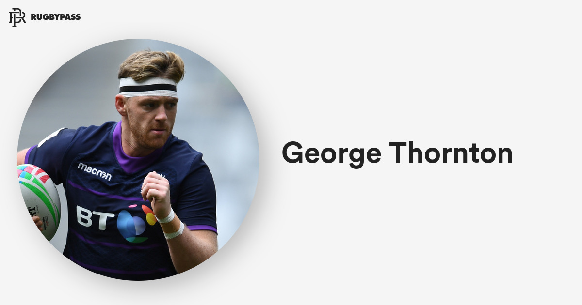 George Thornton Rugby | George Thornton News, Stats & Team | RugbyPass