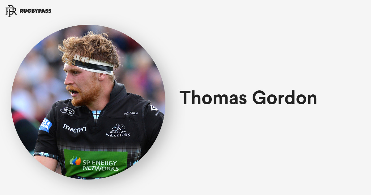 Thomas Gordon Rugby | Thomas Gordon News, Stats & Team | RugbyPass
