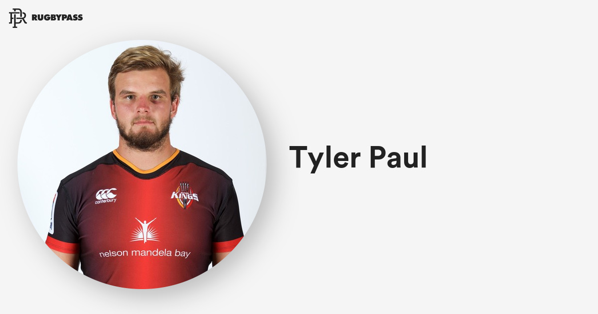 Tyler Paul Rugby | Tyler Paul News, Stats & Team | RugbyPass