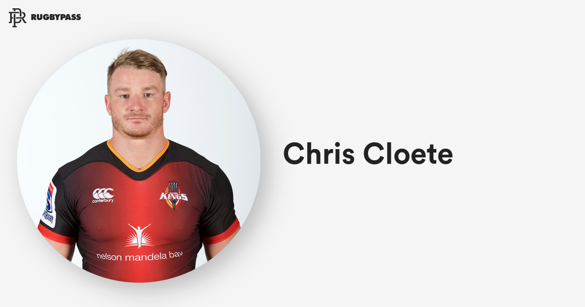 Chris Cloete Rugby | Chris Cloete News, Stats & Team | RugbyPass
