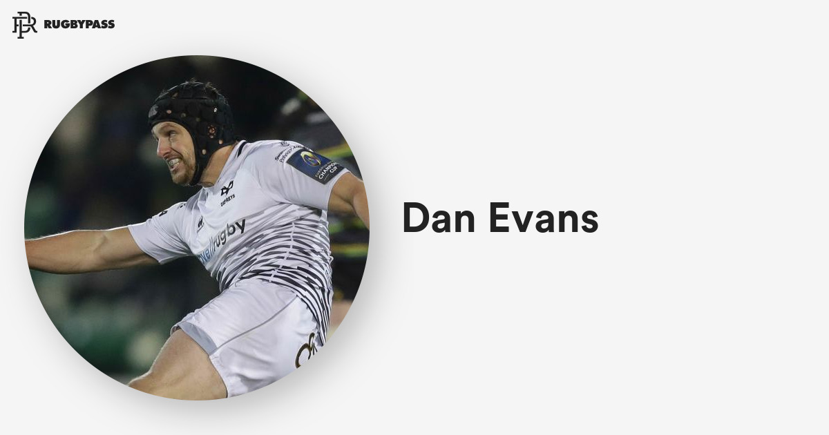 Dan Evans Rugby | Dan Evans News, Stats & Team | RugbyPass