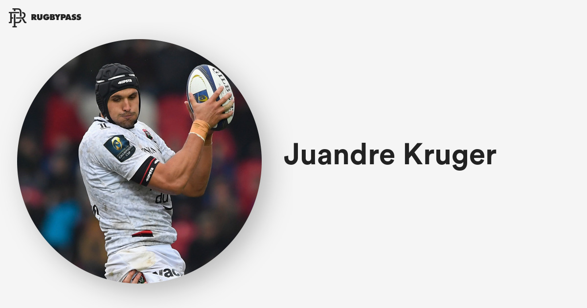 Juandre Kruger Rugby | Juandre Kruger News, Stats & Team | RugbyPass