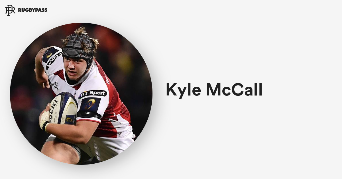 Kyle McCall Rugby | Kyle McCall News, Stats & Team | RugbyPass