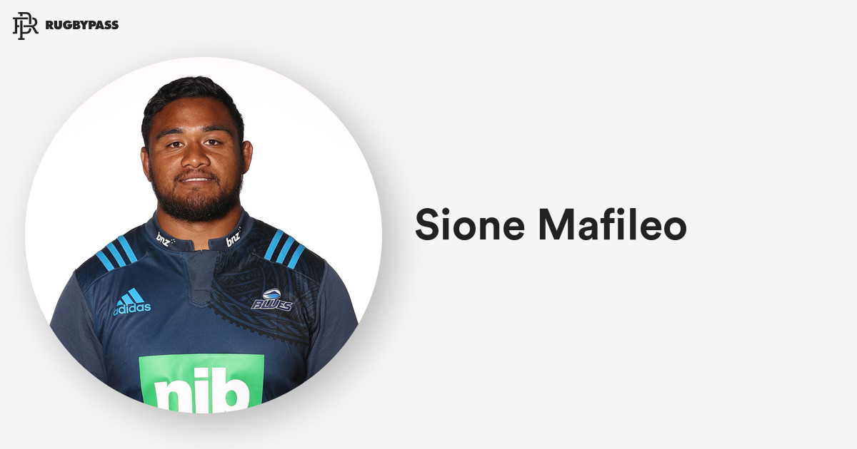 Sione Mafileo Rugby | Sione Mafileo News, Stats & Team | RugbyPass