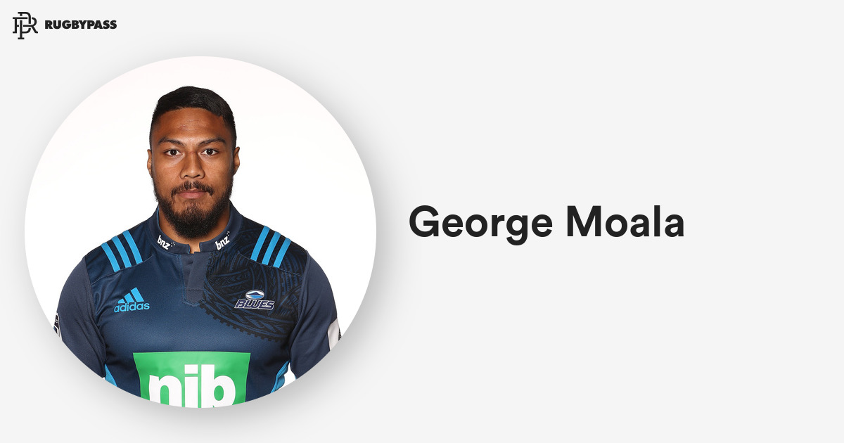 George Moala Rugby | George Moala News, Stats & Team | RugbyPass