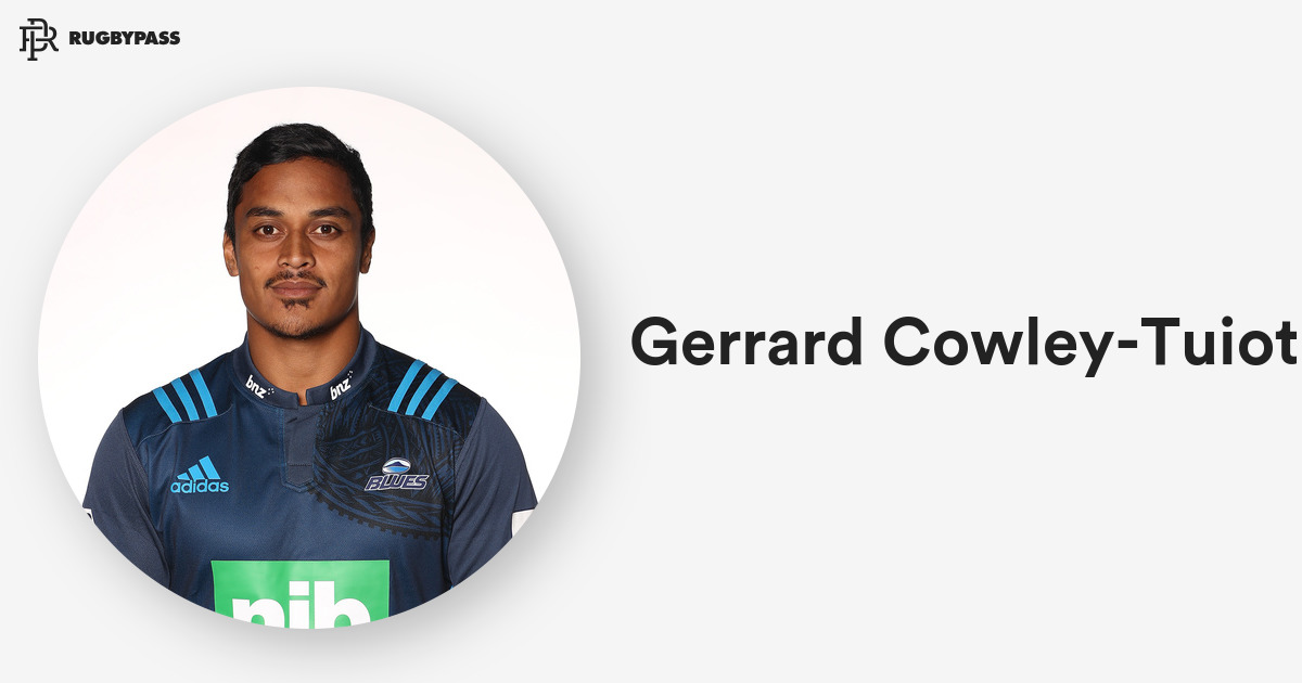 Gerrard Cowley-Tuioti Rugby | Gerrard Cowley-Tuioti News, Stats & Team ...