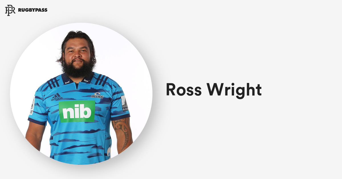 Ross Wright Rugby | Ross Wright News, Stats & Team | RugbyPass