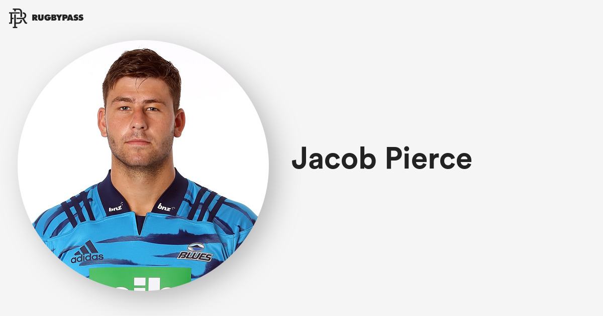 Jacob Pierce Rugby | Jacob Pierce News, Stats & Team | RugbyPass