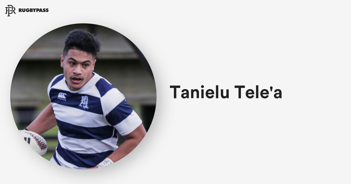 Tanielu Tele'a Rugby | Tanielu Tele'a News, Stats & Team | RugbyPass