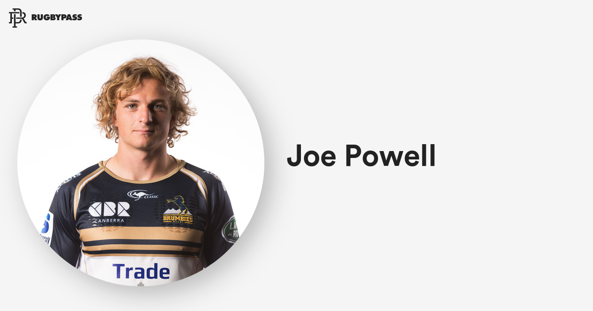 Joe Powell Rugby | Joe Powell News, Stats & Team | RugbyPass