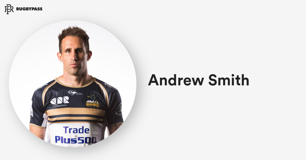 Andrew Smith Rugby | Andrew Smith News, Stats & Team | RugbyPass
