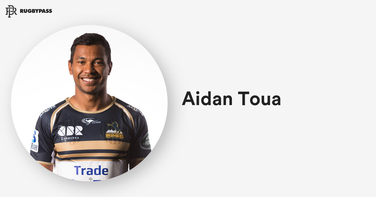 Aidan Toua Rugby | Aidan Toua News, Stats & Team | RugbyPass