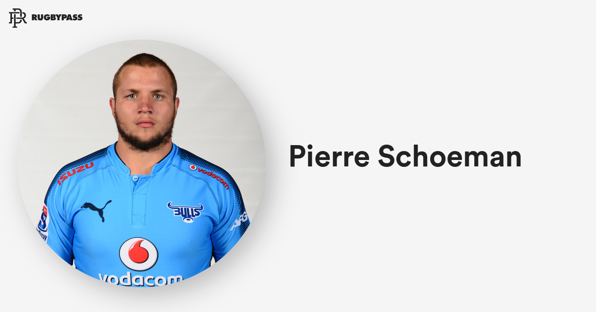 Pierre Schoeman Rugby | Pierre Schoeman News, Stats & Team | RugbyPass