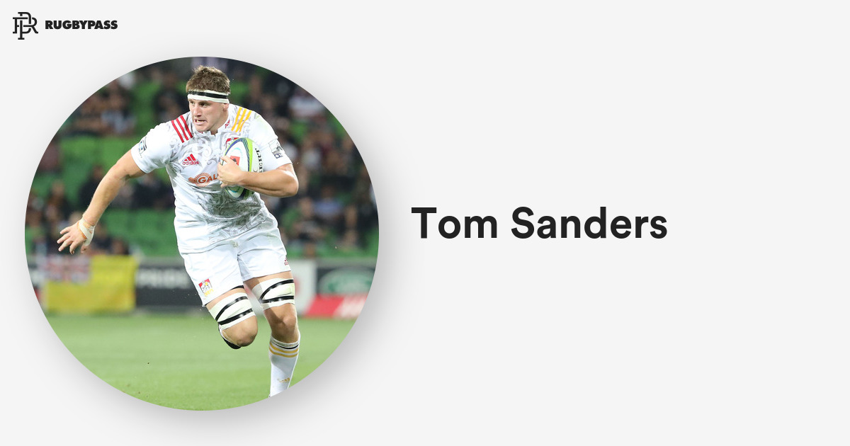 Tom Sanders Rugby | Tom Sanders News, Stats & Team | RugbyPass