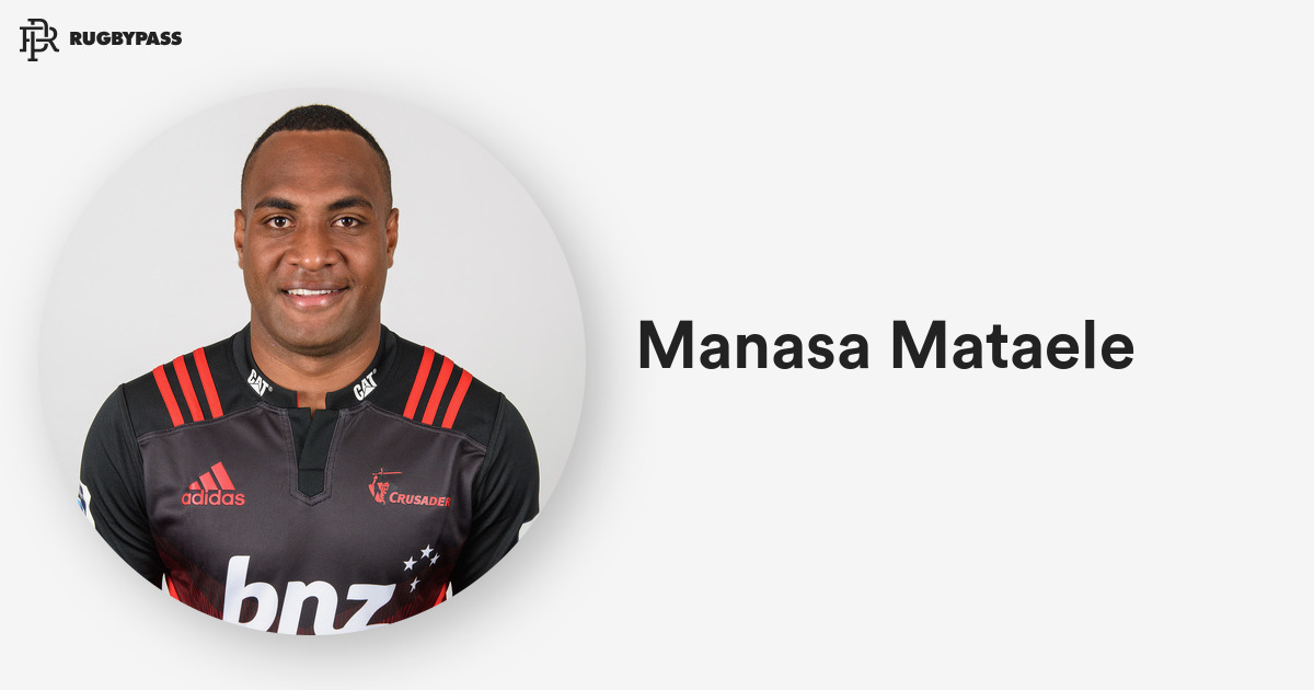 Manasa Mataele Rugby | Manasa Mataele News, Stats & Team | RugbyPass