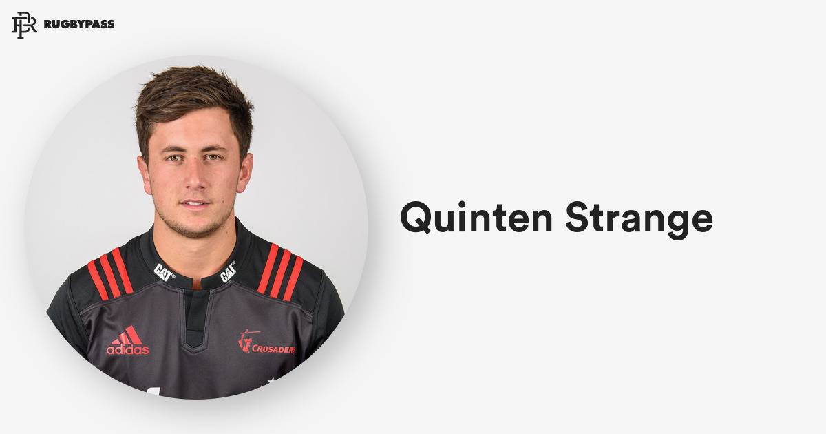 Quinten Strange Rugby | Quinten Strange News, Stats & Team | RugbyPass