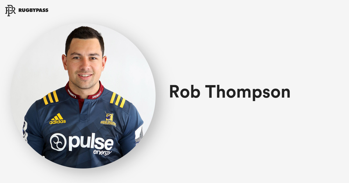 Rob Thompson Rugby | Rob Thompson News, Stats & Team | RugbyPass