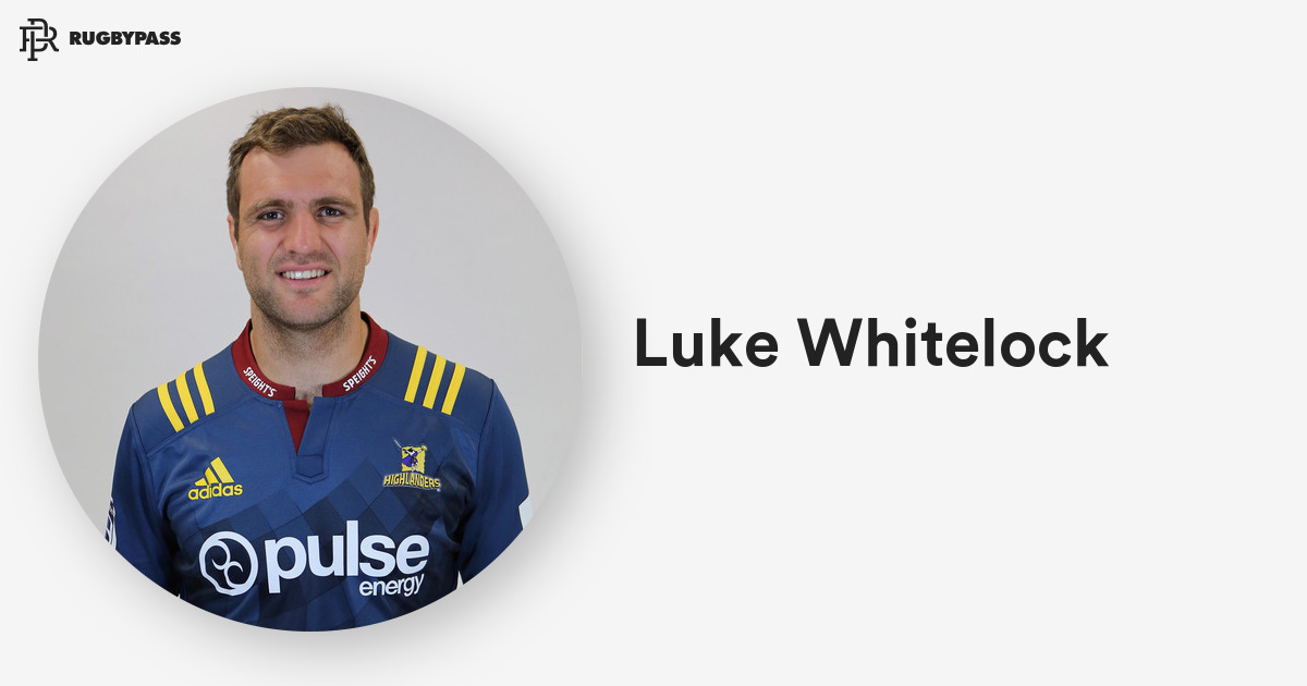 Luke Whitelock Rugby | Luke Whitelock News, Stats & Team | RugbyPass