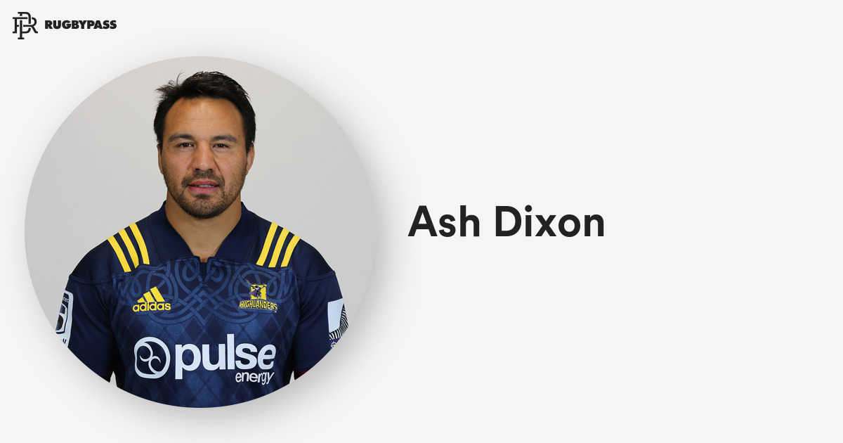 Ash Dixon Rugby | Ash Dixon News, Stats & Team | RugbyPass