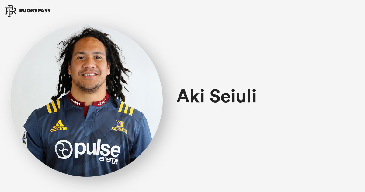 Aki Seiuli Rugby | Aki Seiuli News, Stats & Team | RugbyPass