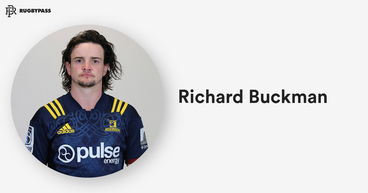 Richard Buckman Rugby | Richard Buckman News, Stats & Team | RugbyPass
