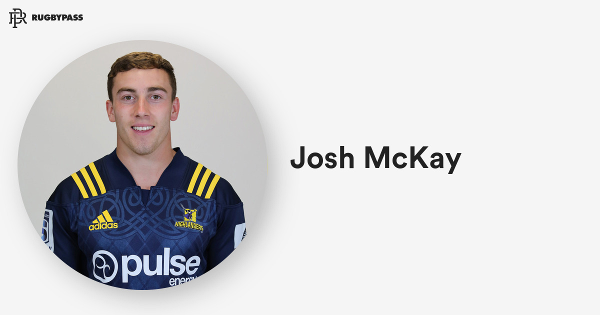 Josh McKay Rugby | Josh McKay News, Stats & Team | RugbyPass