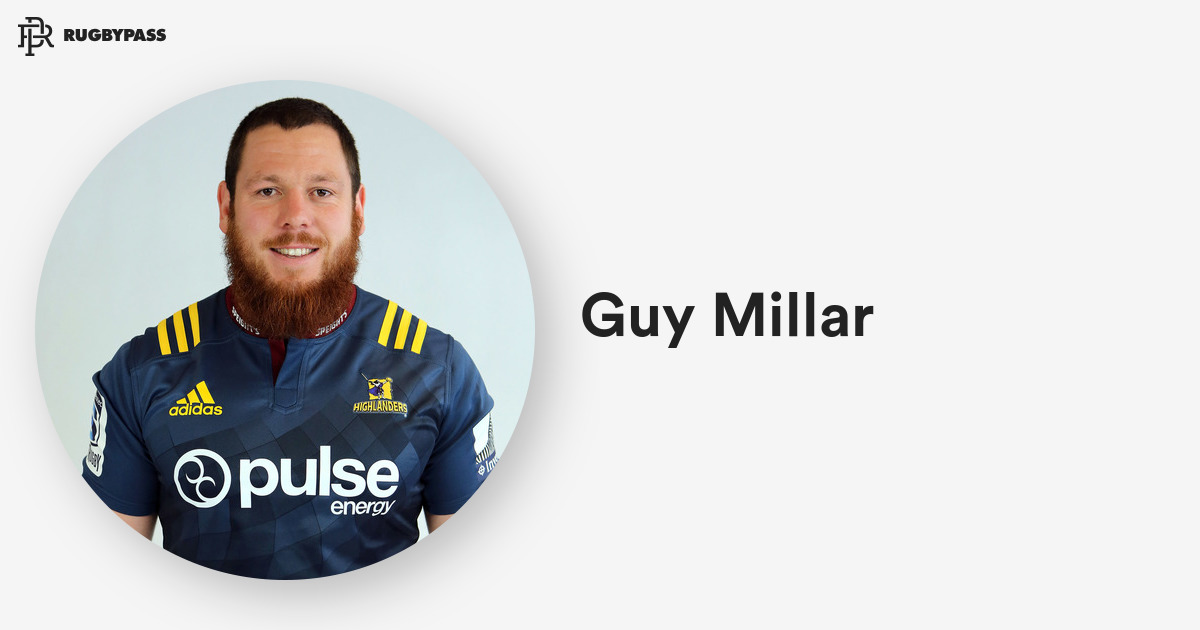 Guy Millar Rugby | Guy Millar News, Stats & Team | RugbyPass