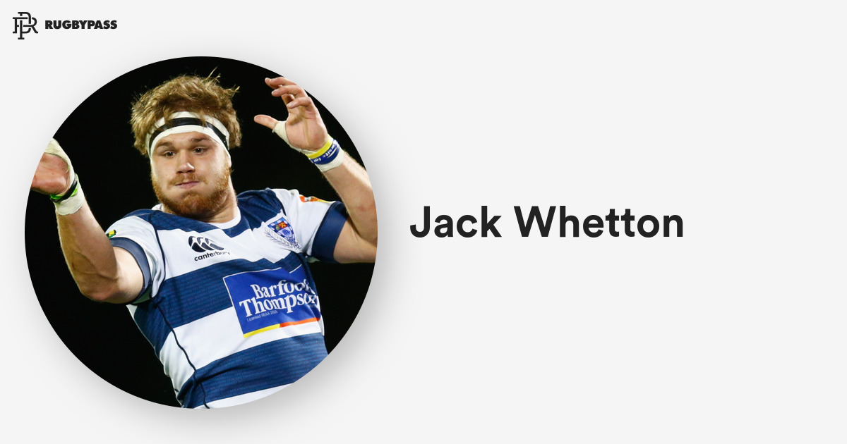 Jack Whetton Rugby | Jack Whetton News, Stats & Team | RugbyPass