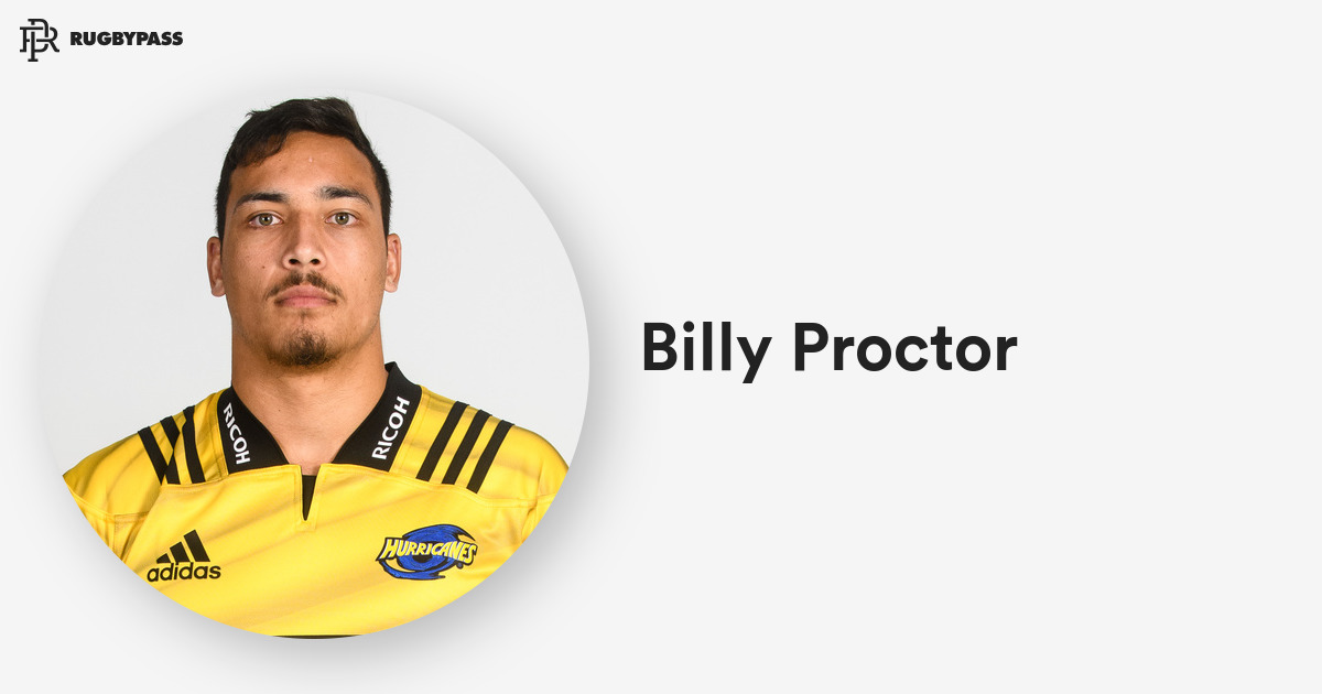 Billy Proctor Rugby | Billy Proctor News, Stats & Team | RugbyPass