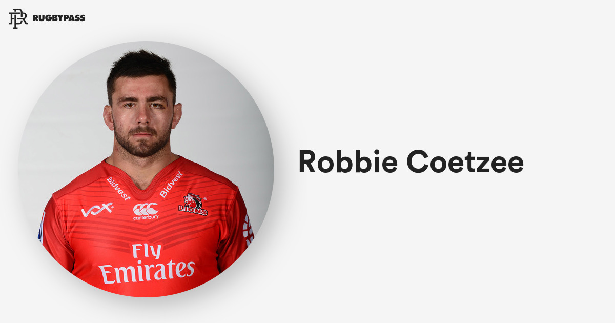 Robbie Coetzee Rugby | Robbie Coetzee News, Stats & Team | RugbyPass