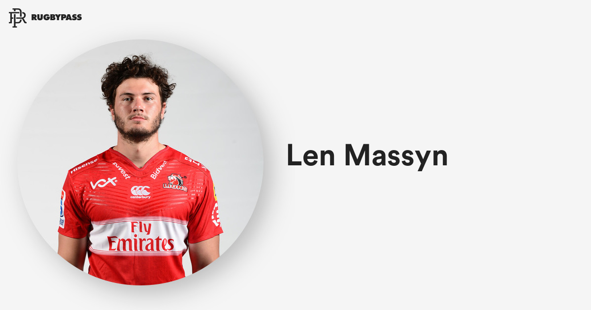 Len Massyn Rugby | Len Massyn News, Stats & Team | RugbyPass