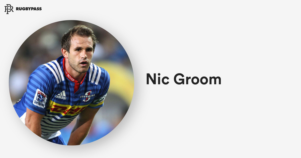 Nic Groom Rugby | Nic Groom News, Stats & Team | RugbyPass