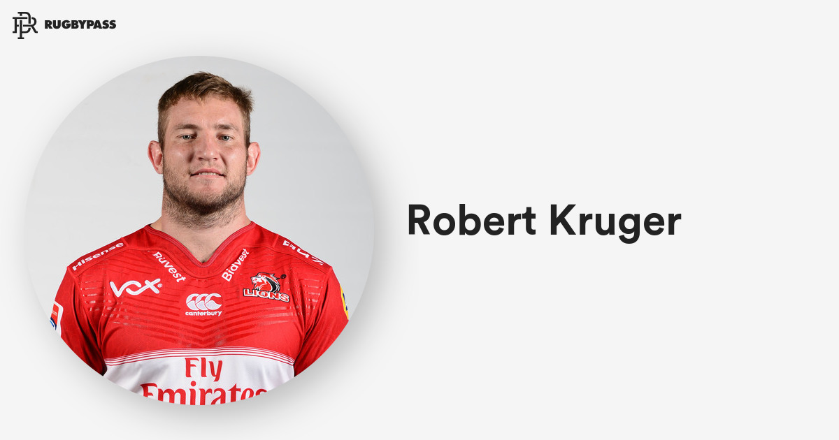 Robert Kruger Rugby | Robert Kruger News, Stats & Team | RugbyPass