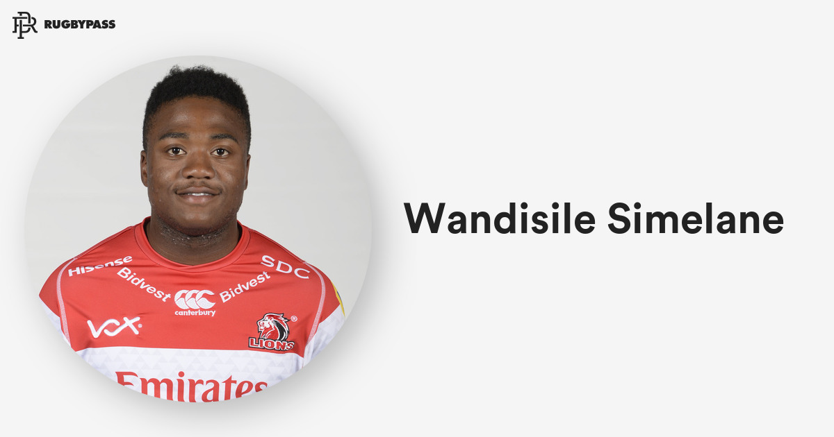 Wandisile Simelane Rugby | Wandisile Simelane News, Stats & Team ...