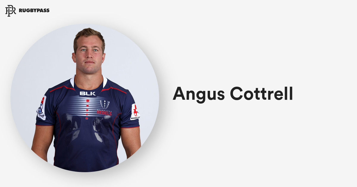 Angus Cottrell Rugby | Angus Cottrell News, Stats & Team | RugbyPass