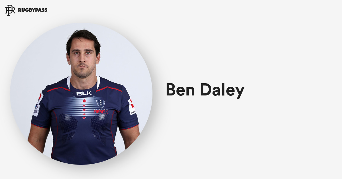 Ben Daley Rugby | Ben Daley News, Stats & Team | RugbyPass